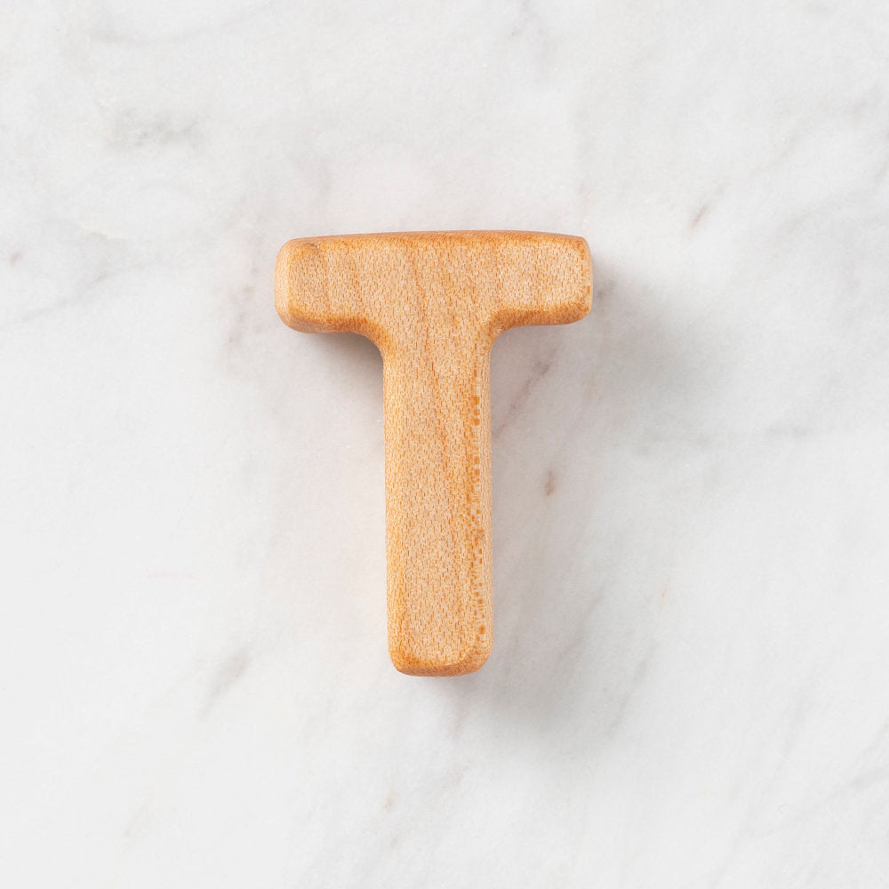 Loren Crafts Organik Ahşap Harf - T – Hobium