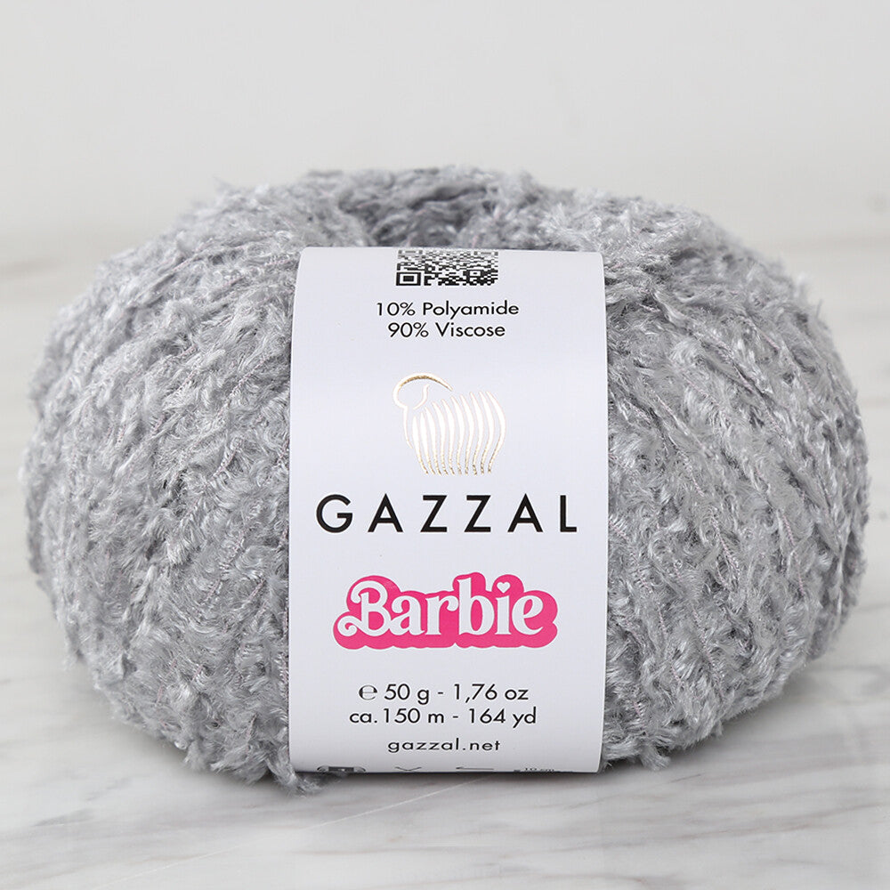 Gazzal Barbie Gri El Örgü İpi - 10702 – Hobium