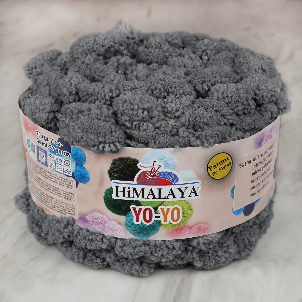 Himalaya Yo-Yo Gri El Örgü İpi - 82125 – Hobium